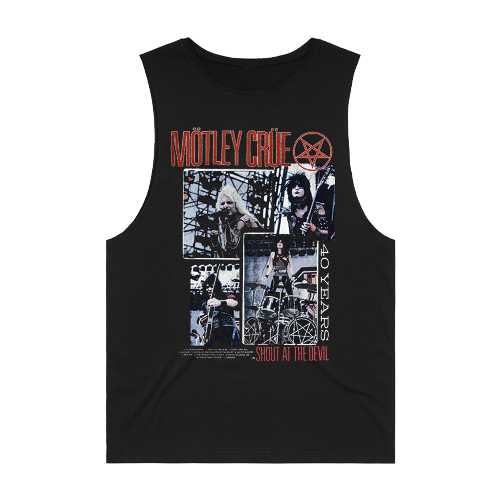 Shout At The Devil Muscle Tank – Motley Crue Store